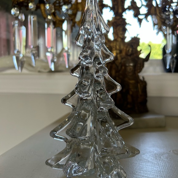Holiday | Vintage Art Glass Christmas Tree Art Glass 85 Murano Style ...